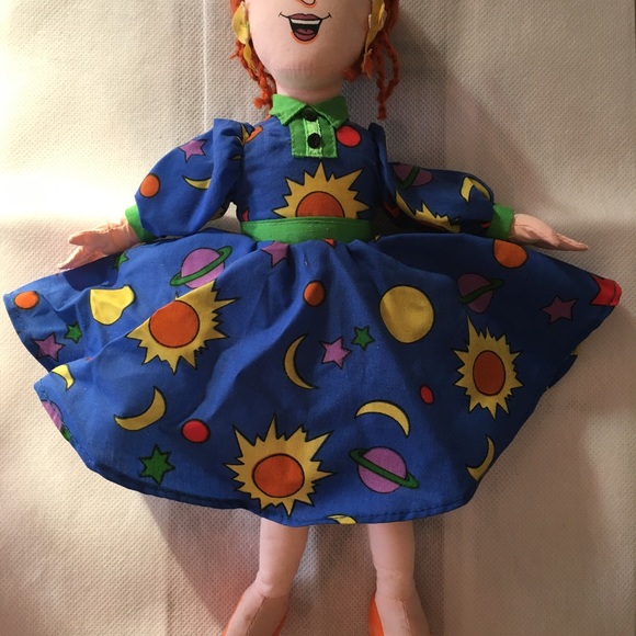 Scholastic | Toys | The Magic School Bus Ms Frizzle Plush Doll Soft ...
